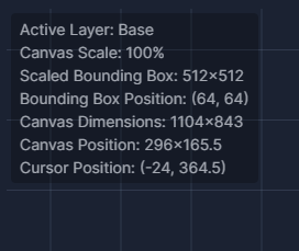 [enhancement]: Display bounding box coordinates in unified canvas ...