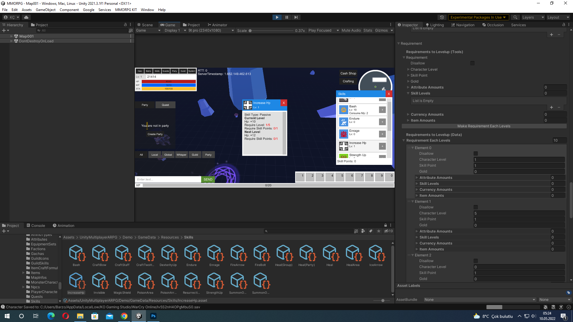 Skill UI bug and Request · Issue #1562 · suriyun-production/mmorpg-kit-docs · GitHub