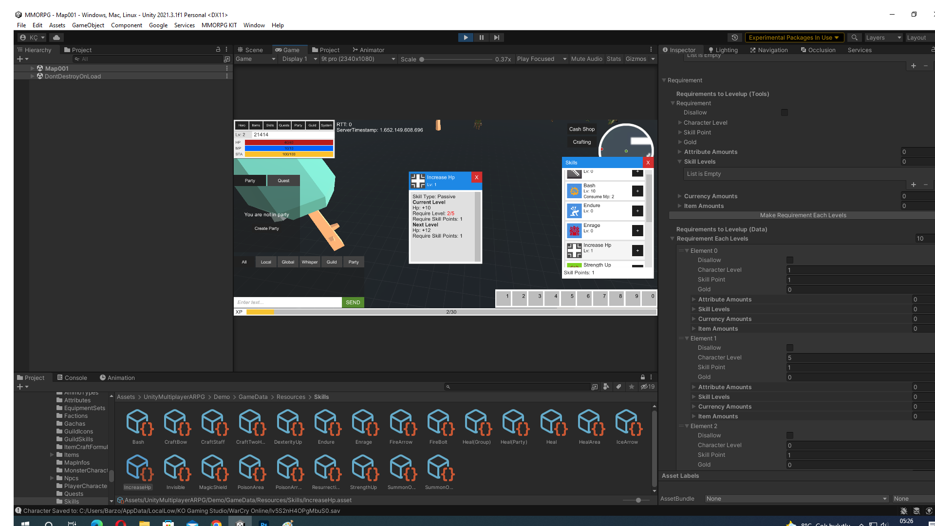 Skill UI bug and Request · Issue #1562 · suriyun-production/mmorpg-kit-docs · GitHub