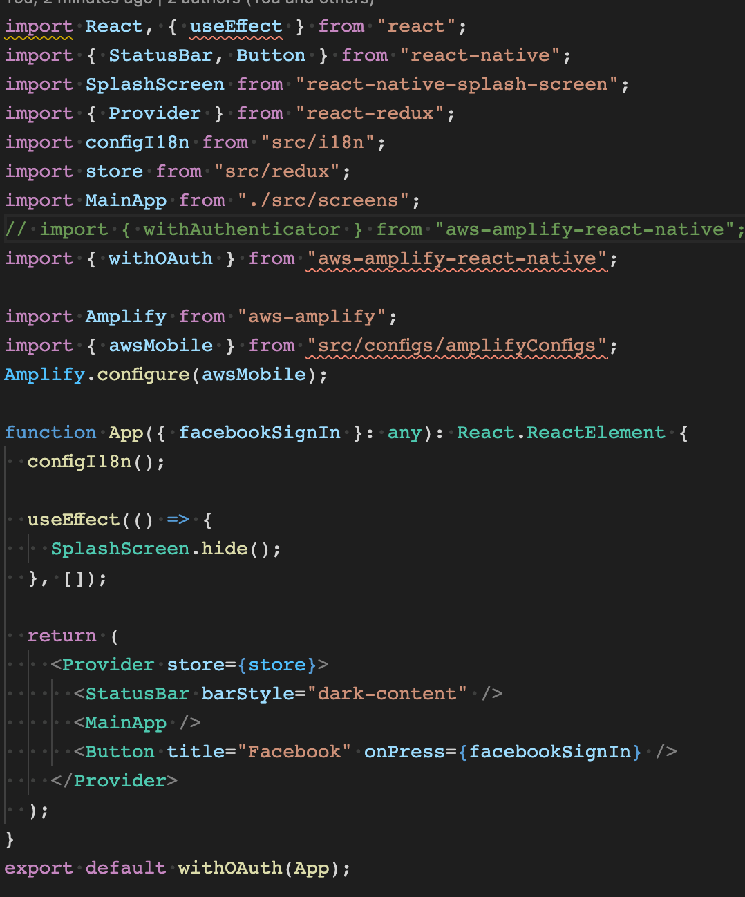 Cannot Read Property Urlopener Of Undefined · Issue 3000 · Aws Amplifyamplify Js · Github