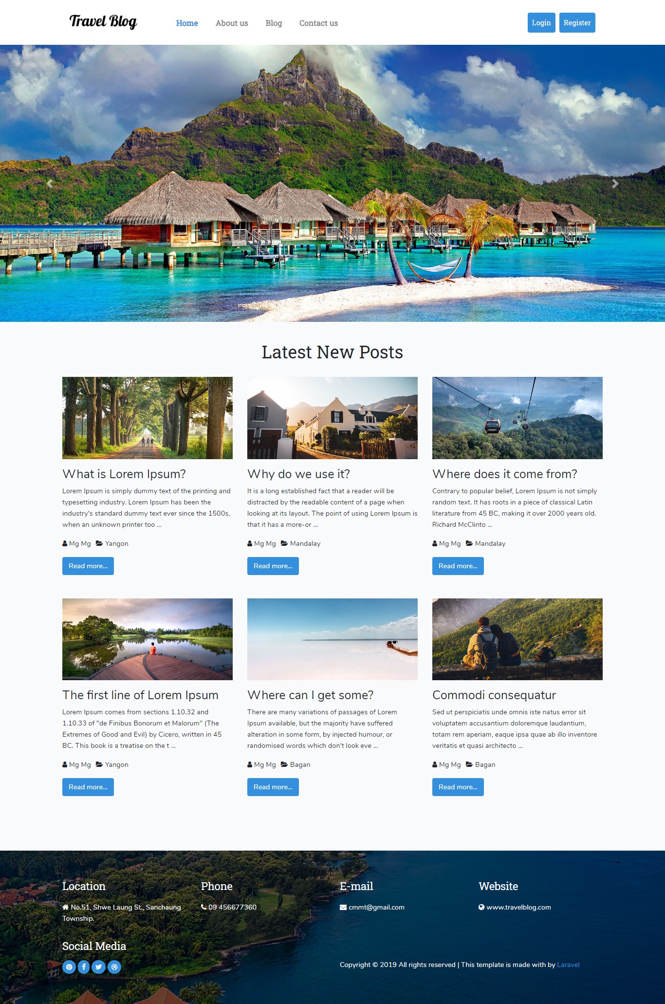 GitHub - nnk0627/travel-package-booking-with-laravel