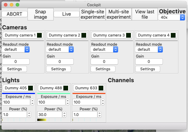 lights panel with colour does not work on Mac · Issue #723 · microscope-cockpit/cockpit · GitHub