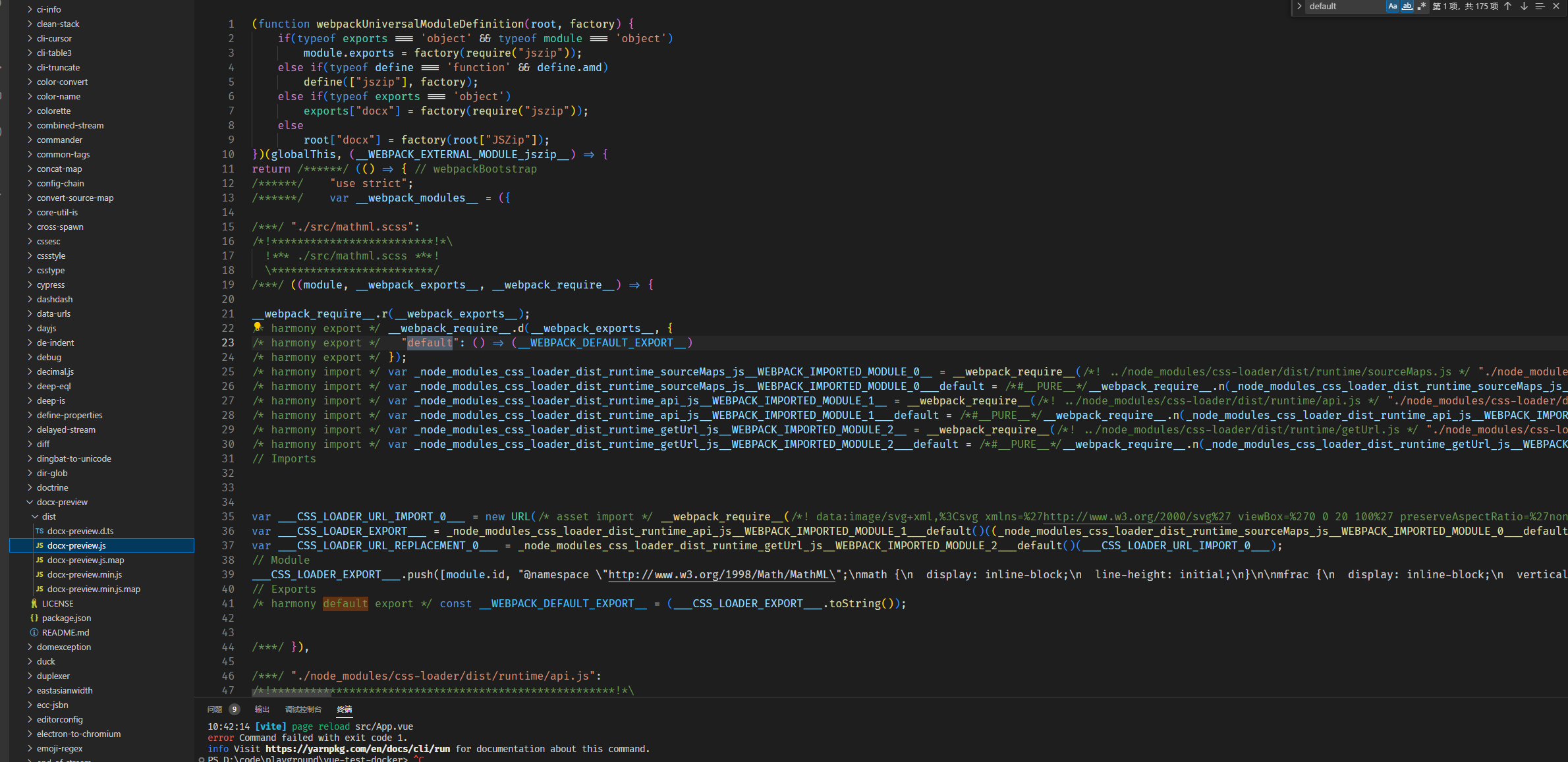 how to use docx-preview package by vite ? · vitejs vite · Discussion #12683 · GitHub