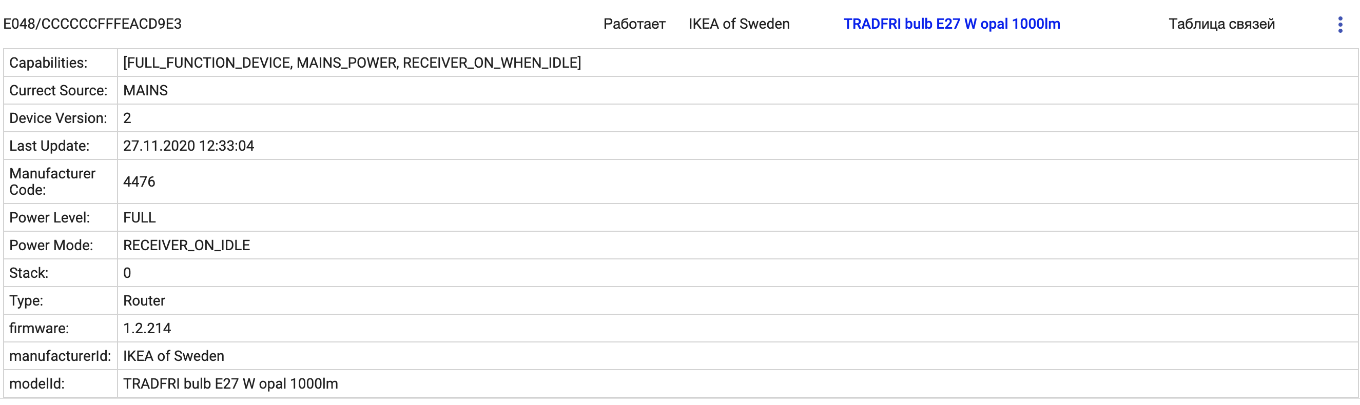 Проблема со спариванием устройств икея zigbee (модуль WBE2R-R-ZIGBEE) · Issue #386 · sprut/Hub ...
