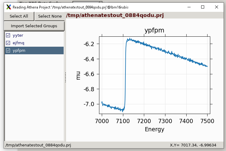 [xas_viewer/AthenaProject] Wrong group names when reading back from a manually created Athena ...