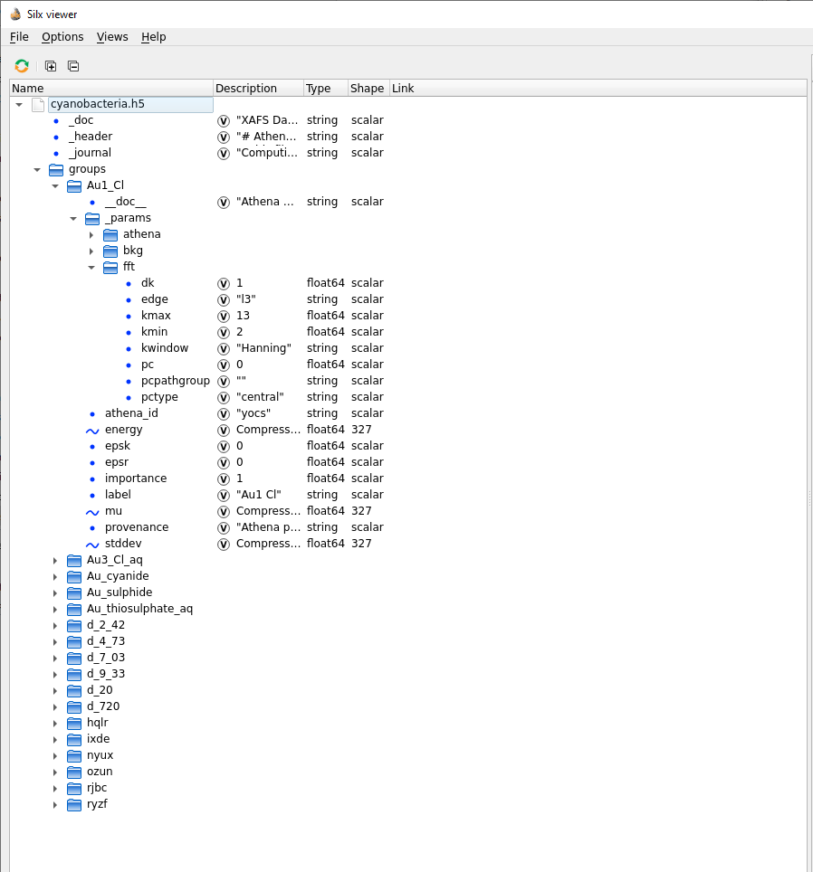 Convert Athena project files to HDF5 · Issue #265 · xraypy/xraylarch · GitHub