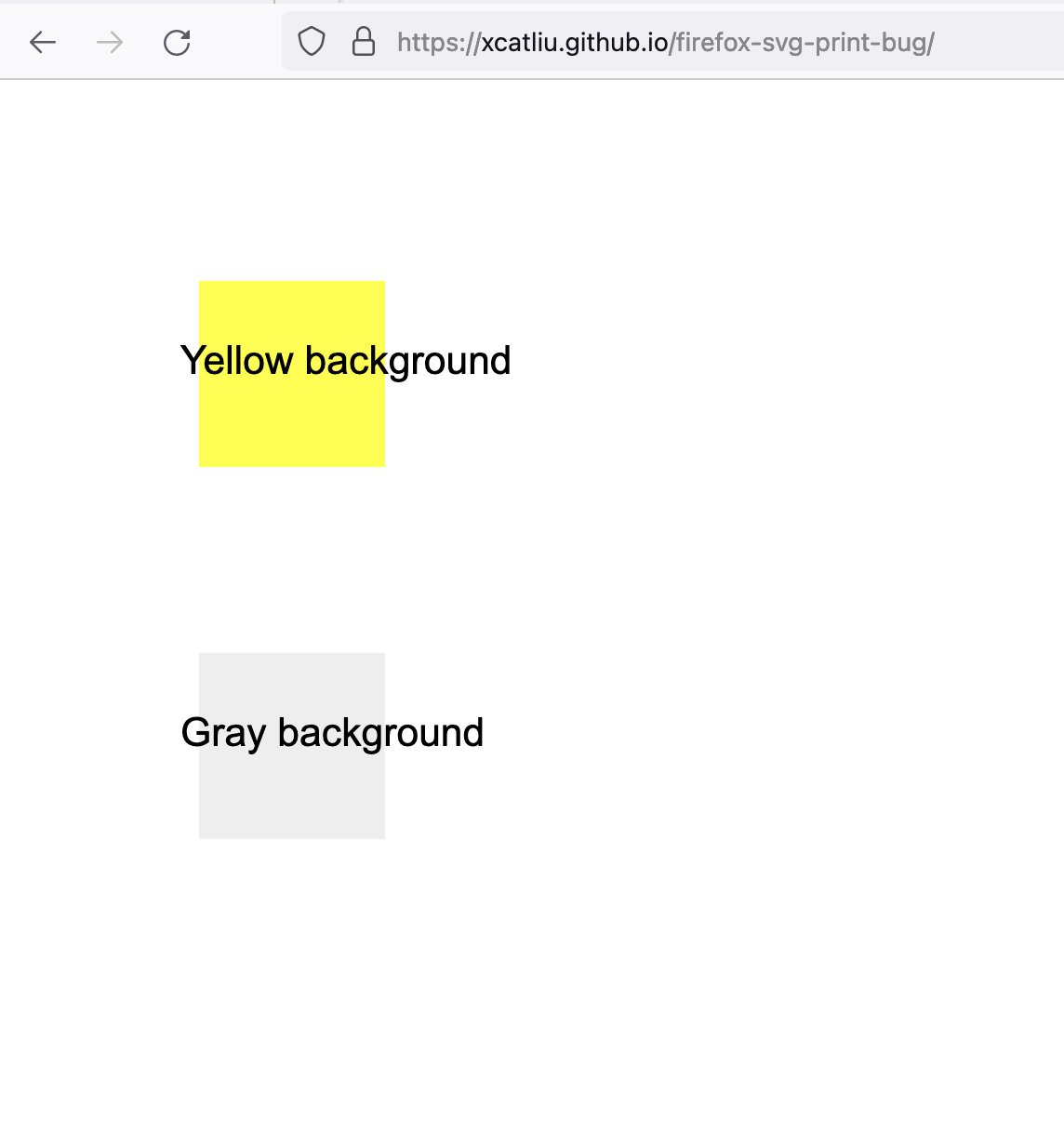 GitHub - xcatliu/firefox-svg-print-bug: Bug reported in bugzilla.mozilla.org: https://webcompat ...