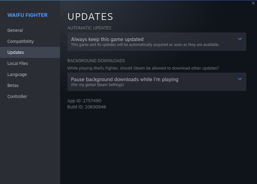 Waifu Fighter (1757490) · Issue #6414 · ValveSoftware/Proton · GitHub