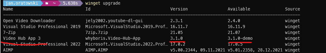 winget upgrade installs demo version in the place of full version · Issue #45191 · microsoft ...