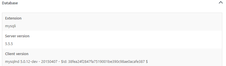 Incorrect database version reported when using MariaDB 10.4 · Issue #358 · WordPress/health ...
