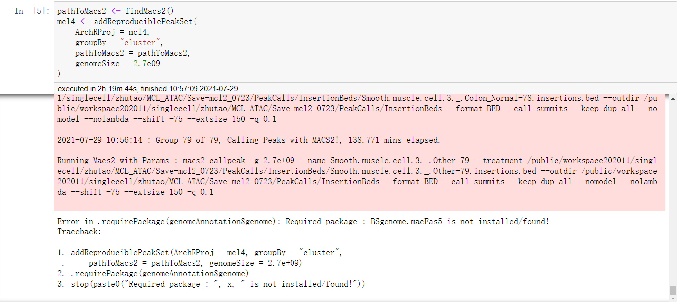 addGroupCoverages Error. · Issue #927 · GreenleafLab/ArchR · GitHub