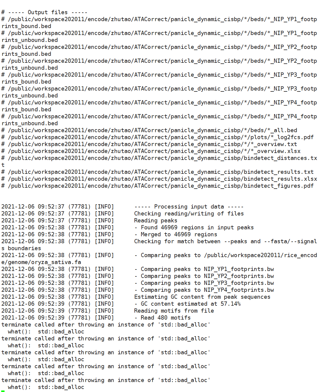 Run BINDetect error · Issue #107 · loosolab/TOBIAS · GitHub