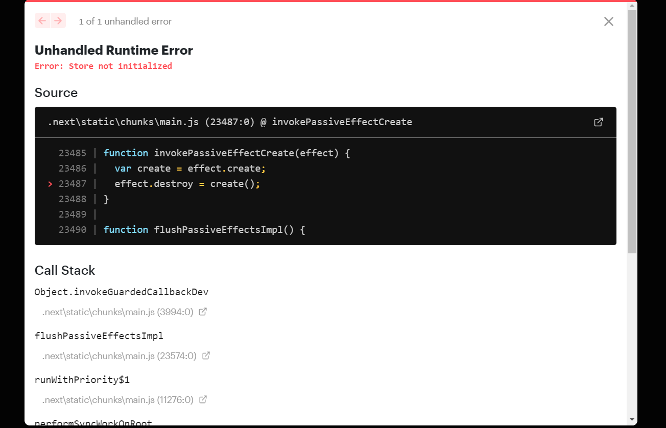 Error: Store not initialized · Issue #707 · metaplex-foundation/metaplex · GitHub
