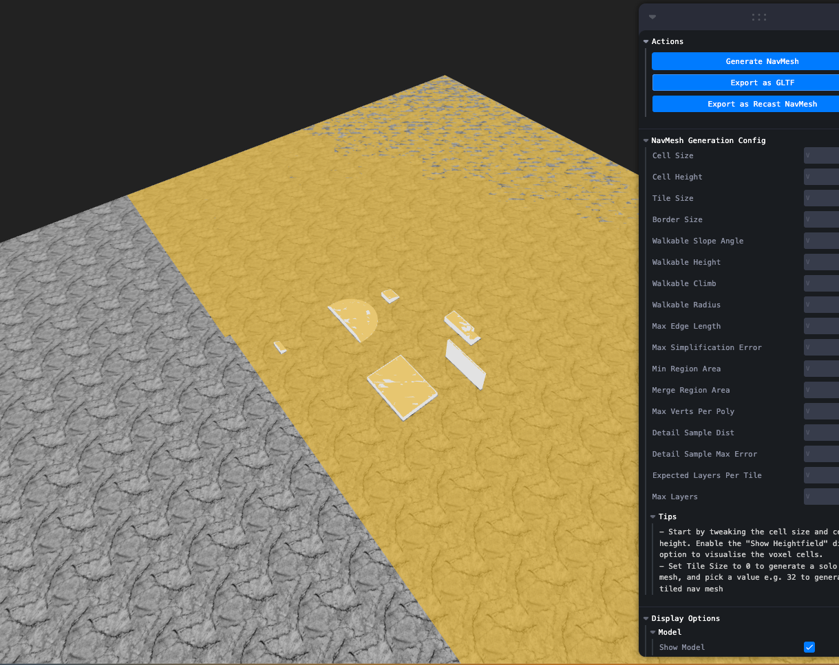 tiled navmesh generation Fails · Issue #162 · isaac-mason/recast-navigation-js · GitHub