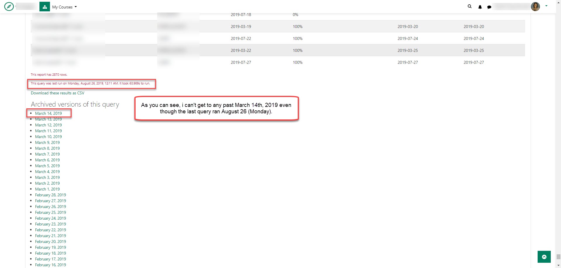 Setting For Controlling The Report Log Retention Period · Issue 47 · Moodleou Moodle Report