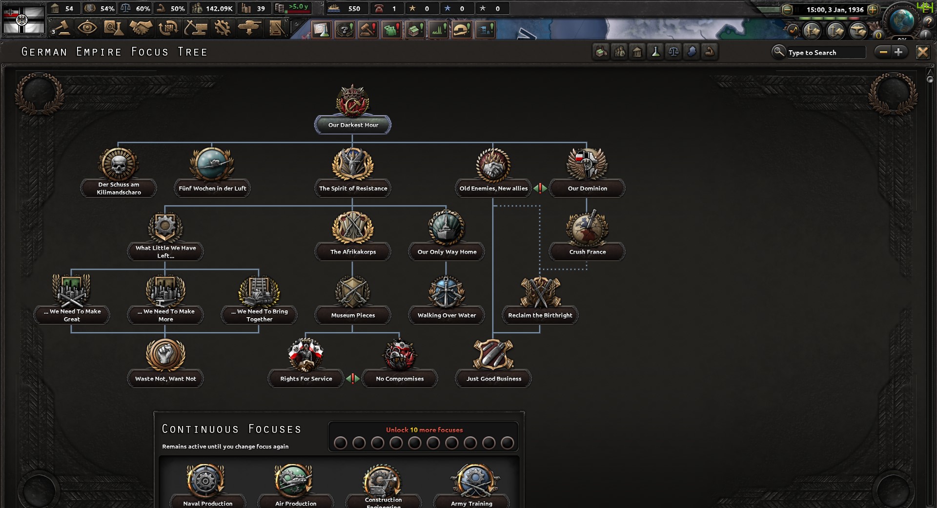 GER/GEX - Switch To GER's NF Tree after reconquering mainland · Issue ...