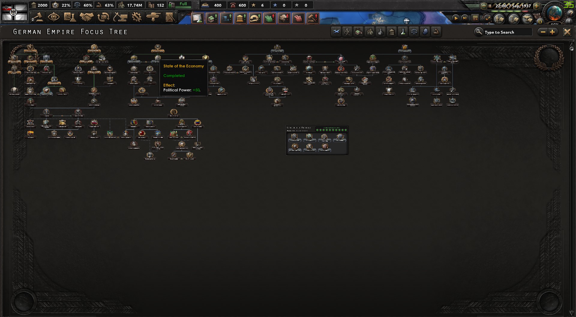 GER/GEX - Switch To GER's NF Tree after reconquering mainland · Issue ...