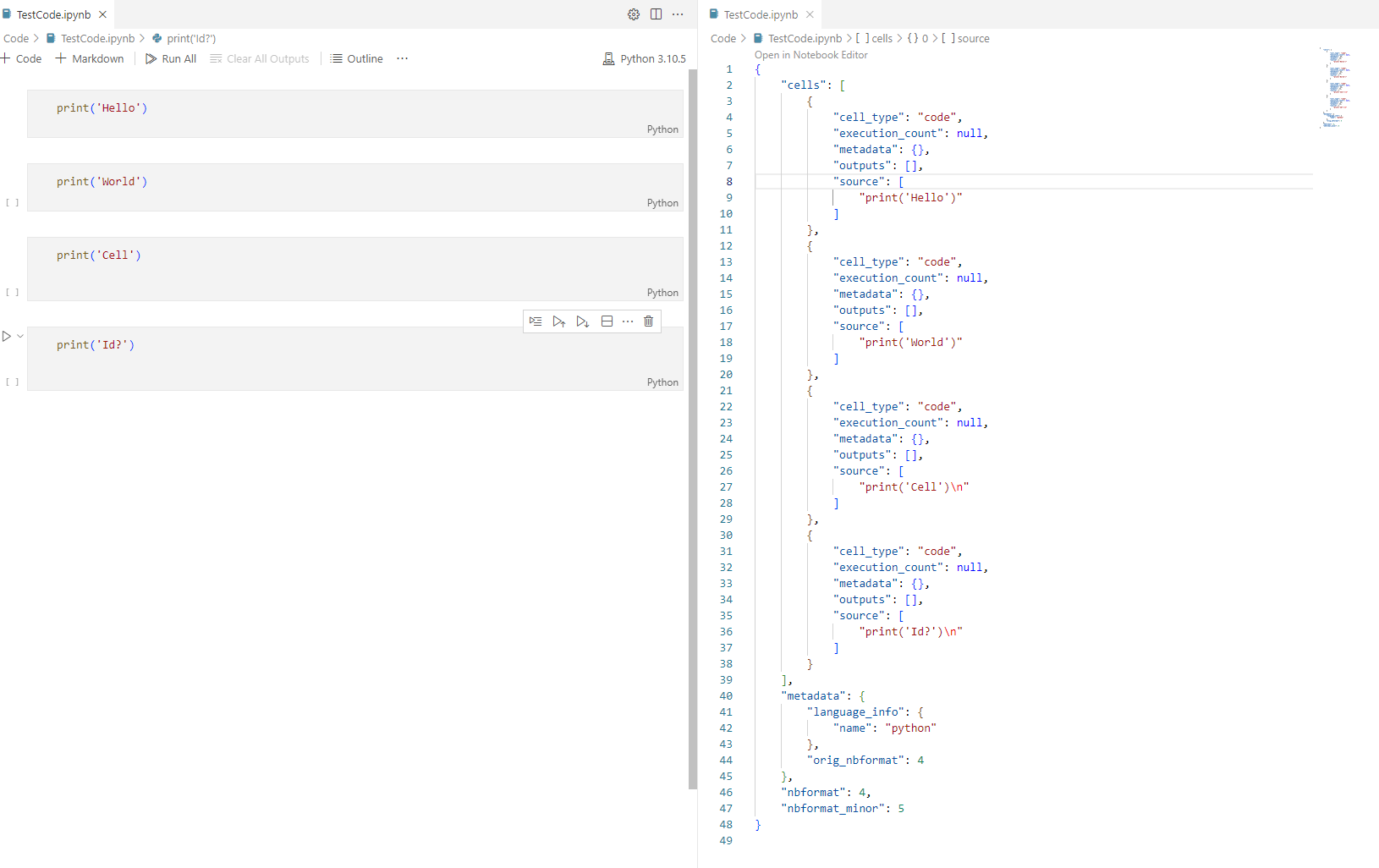 Notebooks still lacking cell ids · Issue #14652 · microsoft/vscode-jupyter · GitHub
