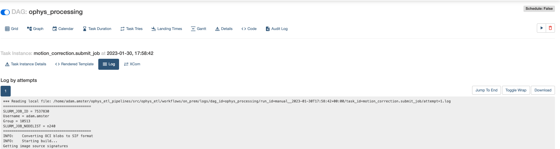 Auto-refresh task logs in UI · Issue #29242 · apache/airflow · GitHub