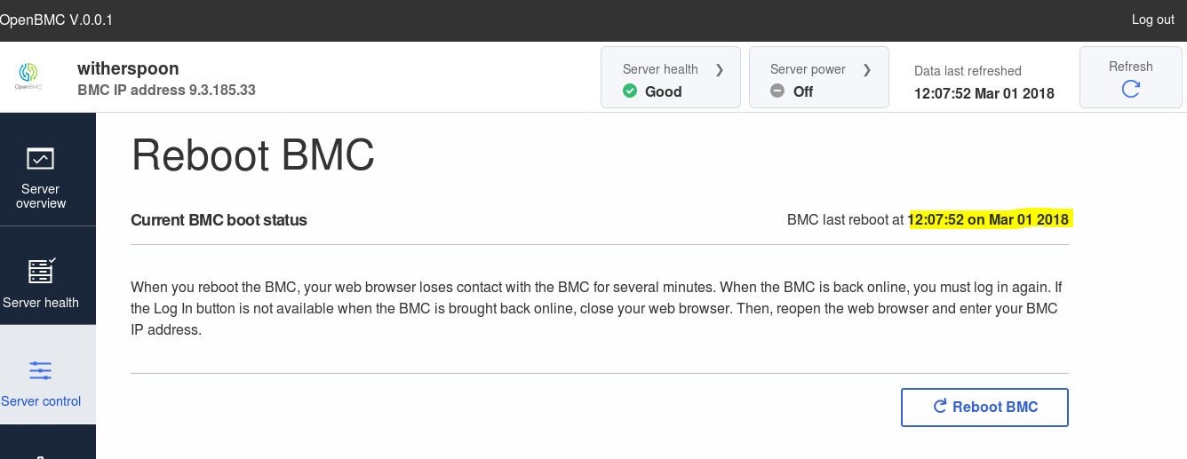 Gui Bmc Last Reboot Time Is Incorrect · Issue 2956 · Openbmcopenbmc · Github 1227