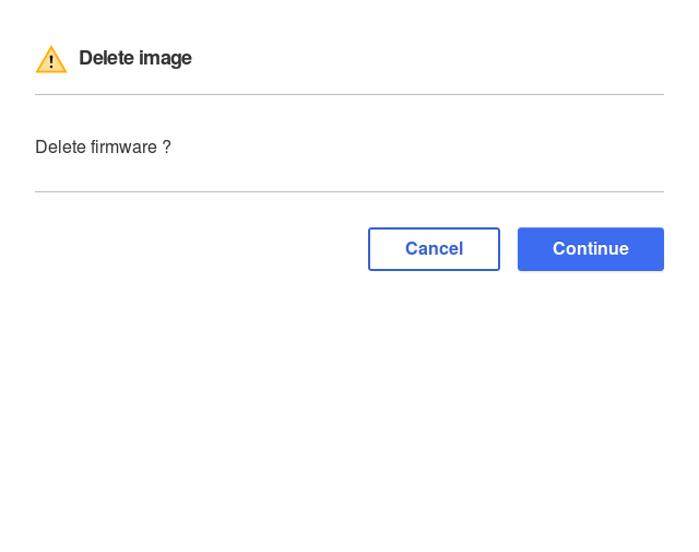 Gui Delete Confirm Should Show The Version Of The Image Being Deleted · Issue 2961 · Openbmc 