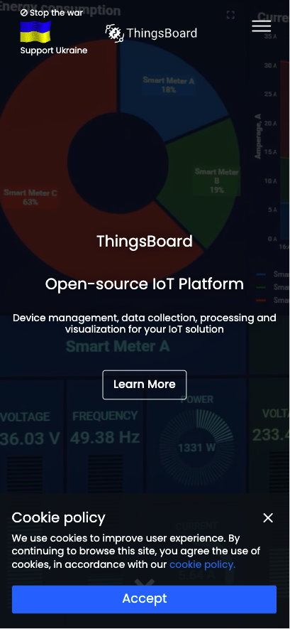 Change of cookie policy notification style in mobile mode by Dmitriymush · Pull Request #858 ...