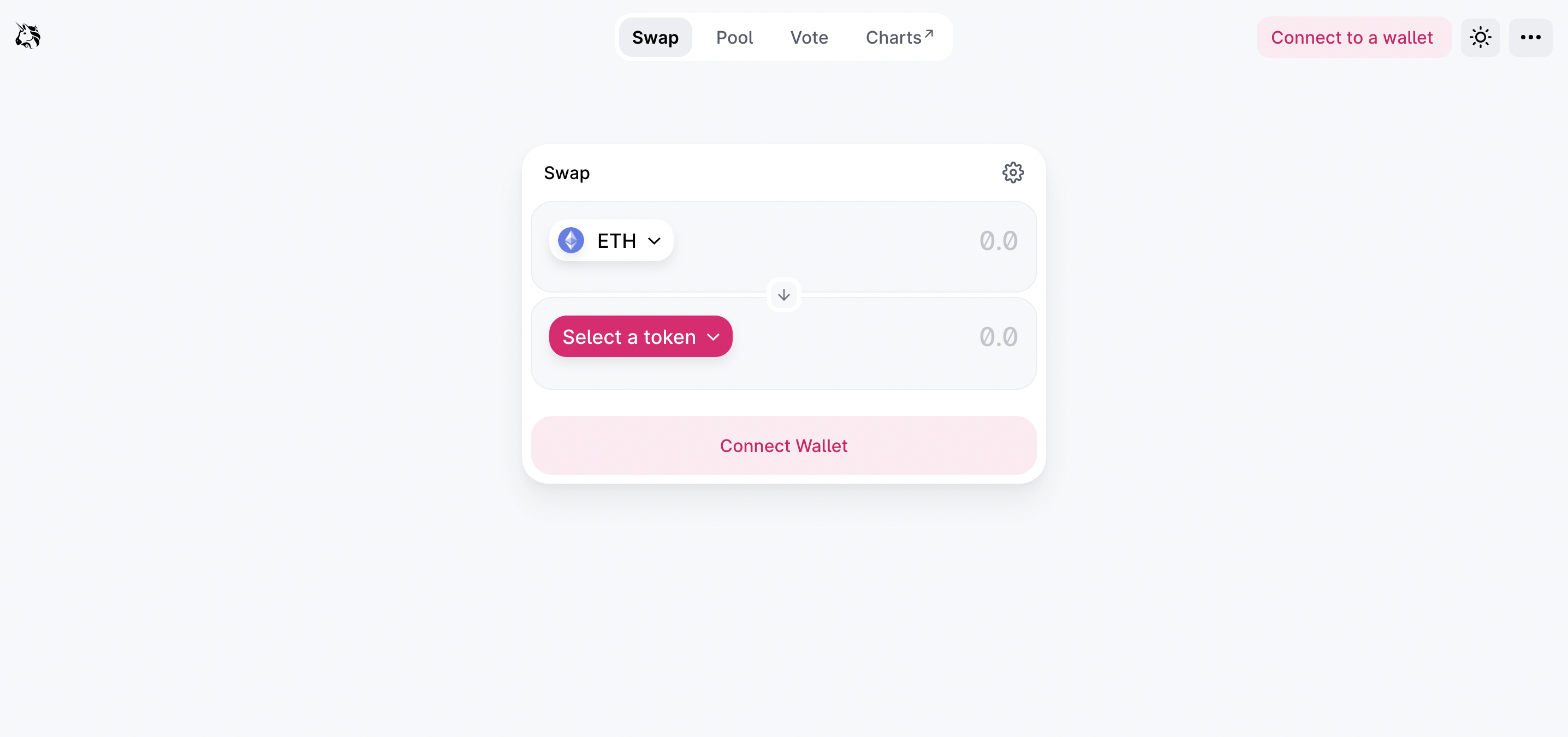 Missing pink background on swap page · Issue #1925 · Uniswap/interface · GitHub