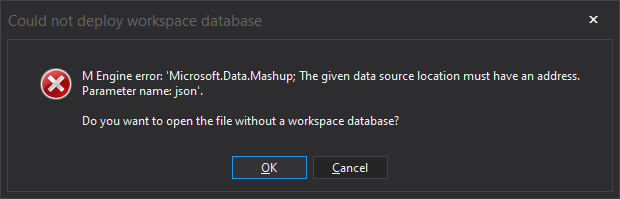 Error when opening a model from (TMDL) folder · Issue #905 · TabularEditor/TabularEditor3 · GitHub