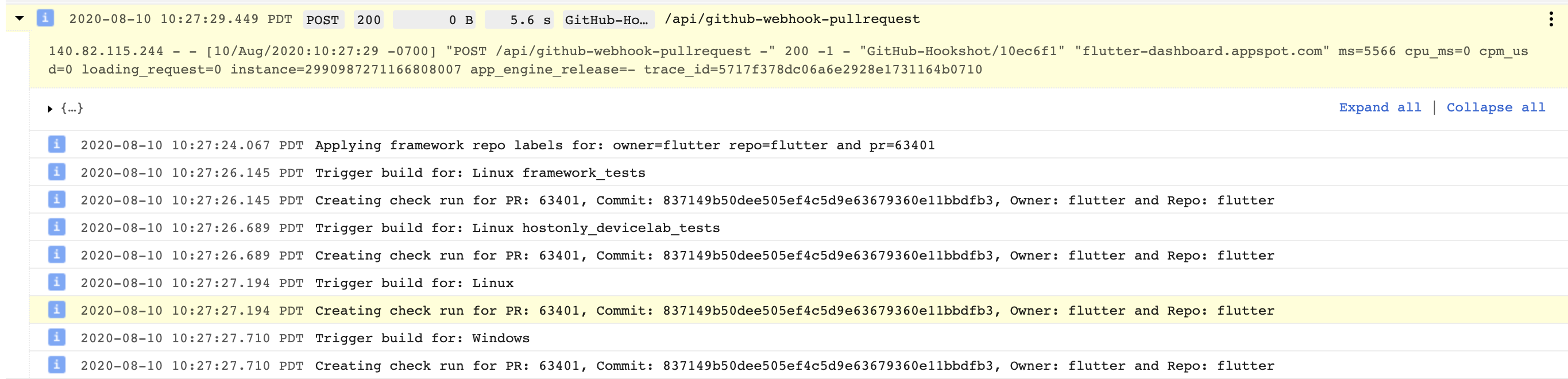 luci sdk tasks are running twice · Issue #62808 · flutter/flutter · GitHub
