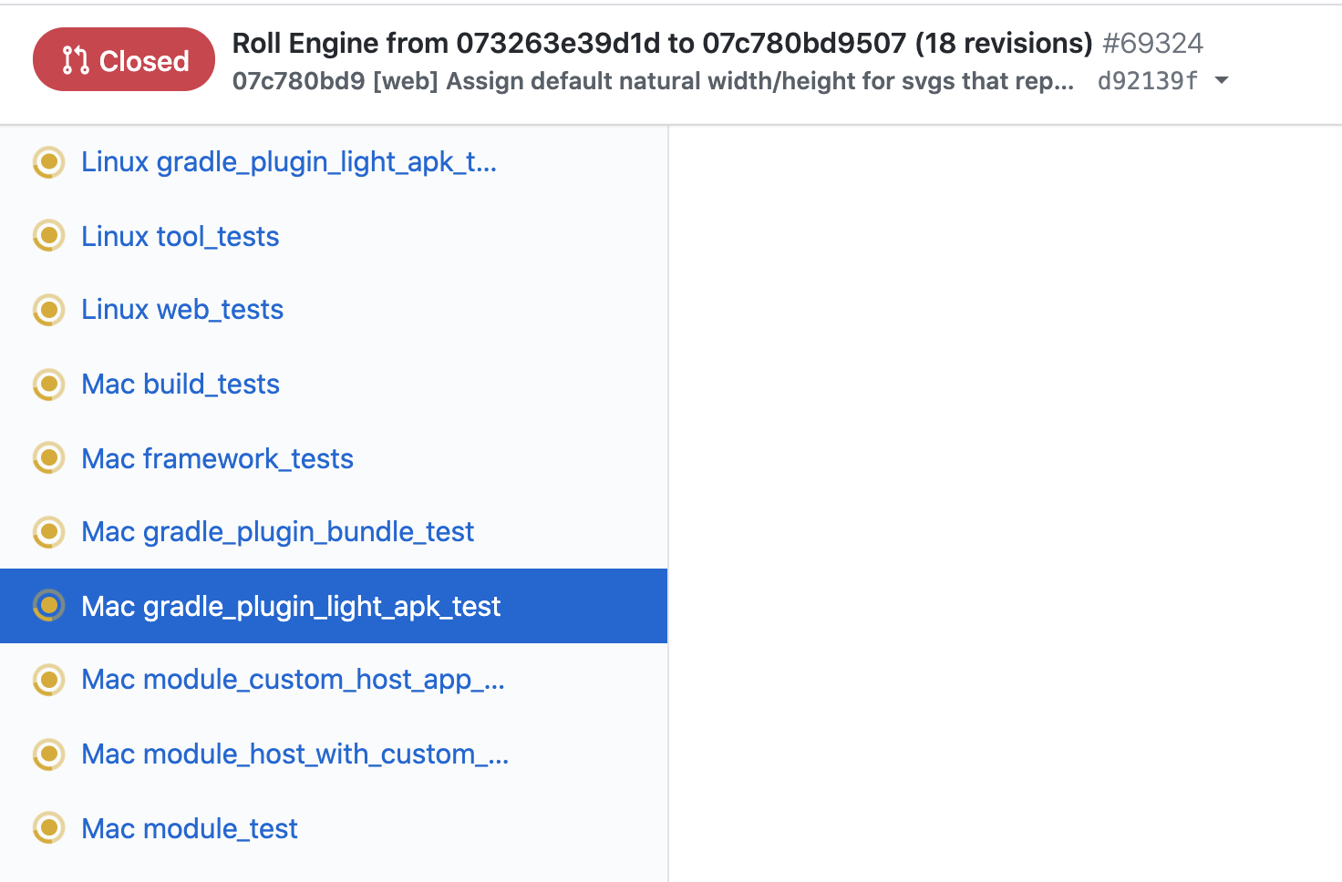 Luci Pre Submit Tasks Are Still Running Even Pr Is Closed · Issue 69333 · Flutterflutter · Github