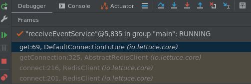 io.lettuce.core.RedisConnectionException: Connection closed prematurely (connect timing out ...