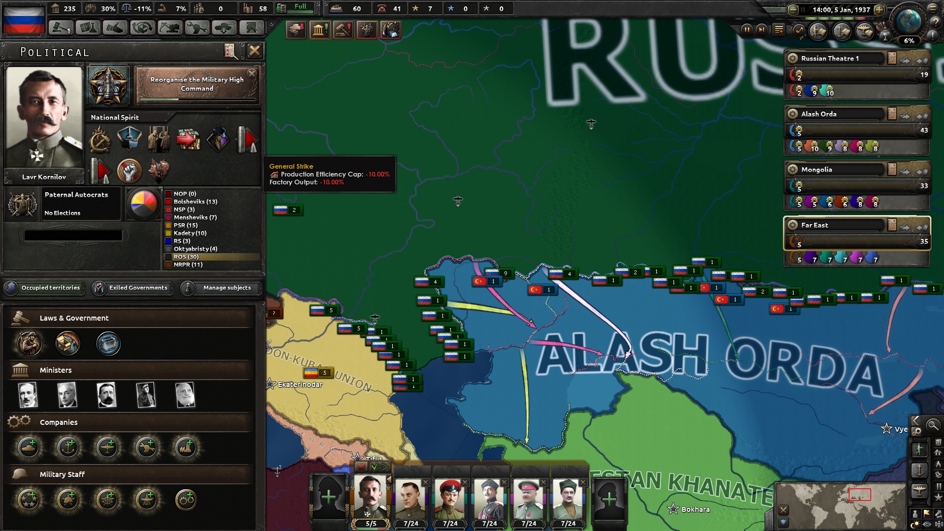 RUS - Buggy Kornilov/Workers Strike event resolution · Issue #4615 · Kaiserreich/Kaiserreich-4 ...