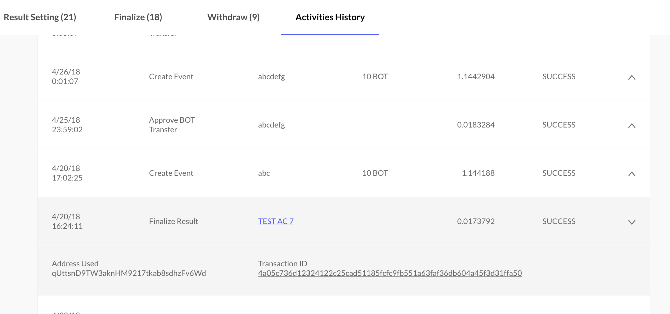 stop dropdown on activities history event name click (non create event) · Issue #523 ...