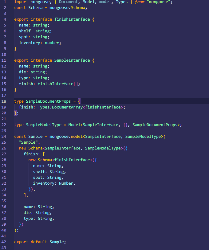 GitHub - isaaclong26/TypedGoose
