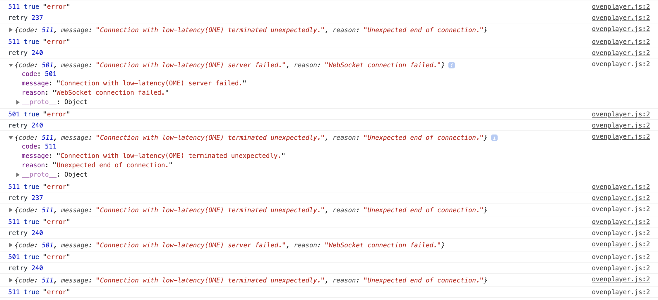 WebRTC Errors · Issue #52 · AirenSoft/OvenMediaEngine · GitHub
