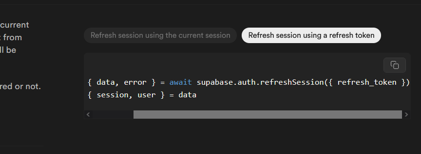 Refresh_token login remove in supabasejs 2.0+? · supabase · Discussion #9495 · GitHub