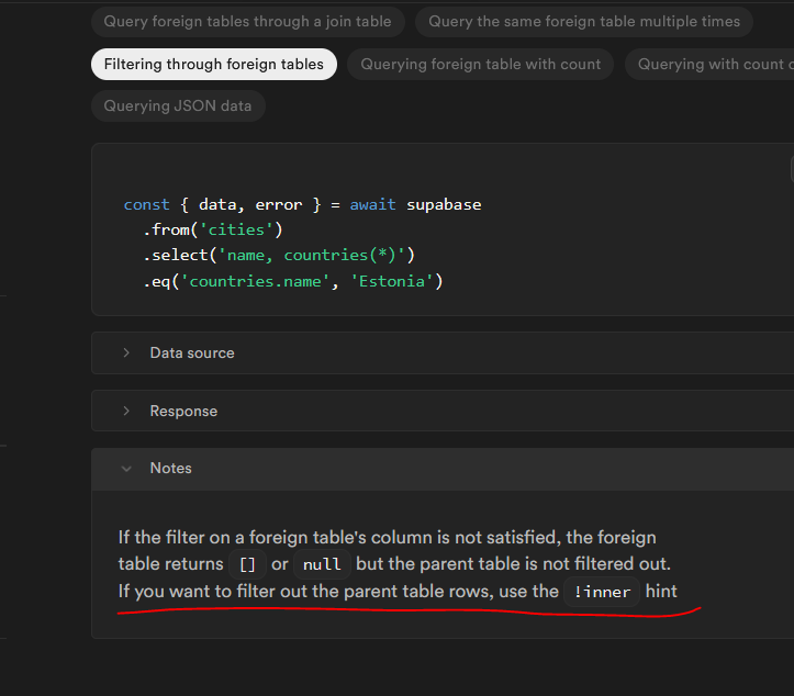 Nested Join on a many-to-many relationship · Issue #16778 · supabase/supabase · GitHub
