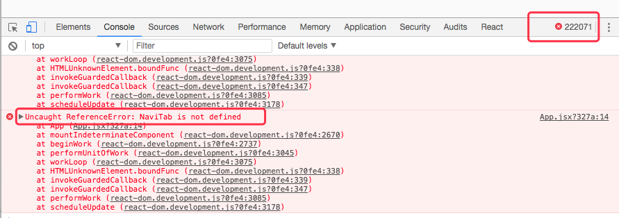 React 16 Alpha13 Keep Report Error When Component Not Found · Issue 10298 · Facebookreact · Github