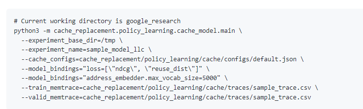 [cache_replacement] take long time to train · Issue #1068 · google ...