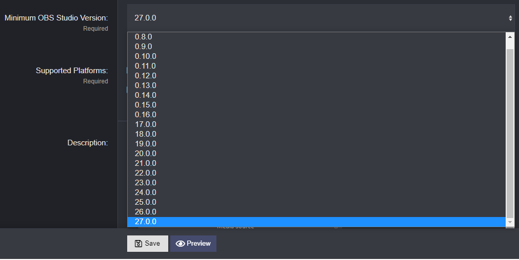 OBS V27.0.1 not support · Issue #5 · exeldro/obs-source-dock · GitHub