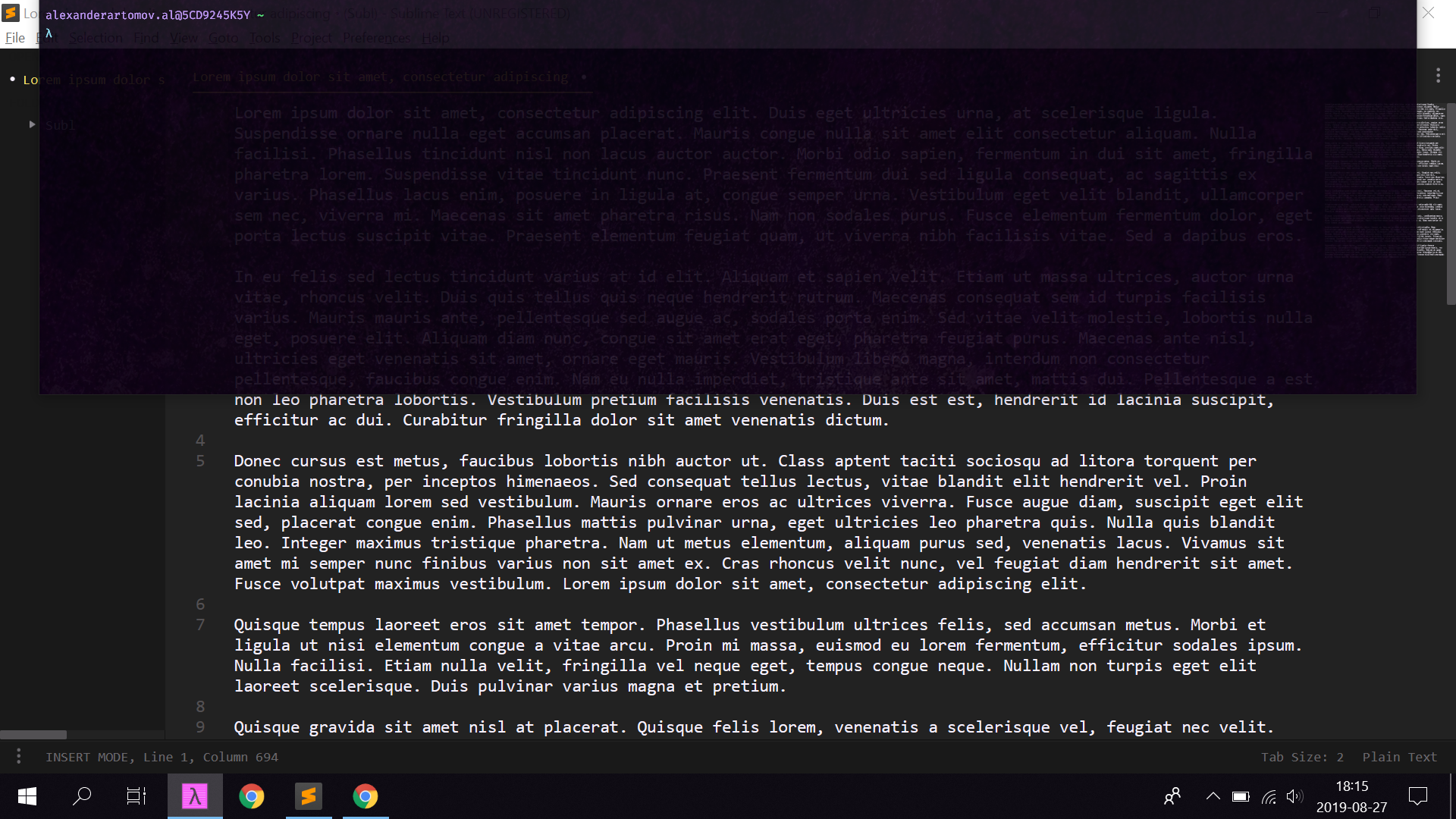 Cmder Quake and Sublime Text 3 Bug · Issue #1975 · Maximus5/ConEmu · GitHub