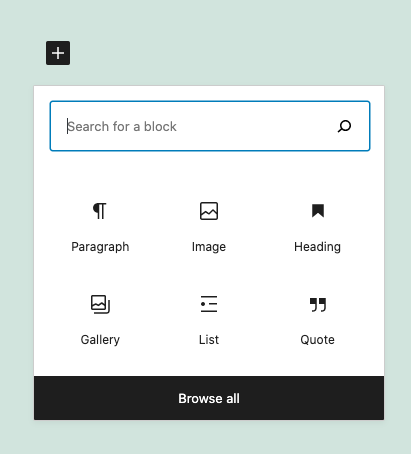 Inline Inserter: Allow arrow down from search field · Issue #28670 · WordPress/gutenberg · GitHub