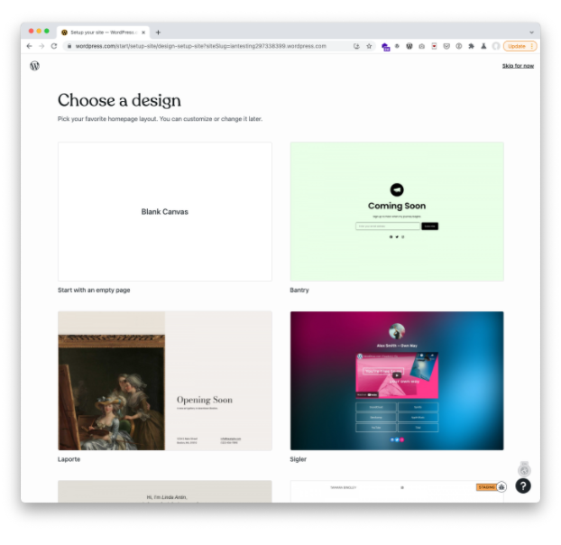 Design Picker: Add random sort to selections · Issue #56832 · Automattic/wp-calypso · GitHub