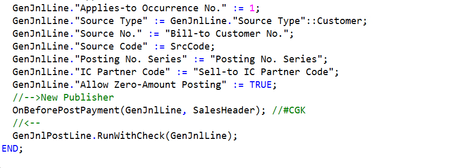 [EventRequest] codeunit 80 “Sales-Post”, PostPayment[local] · Issue #3987 · microsoft ...