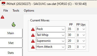 Valid gen II moves reported as ilegal · Issue #3849 · kwsch/PKHeX · GitHub
