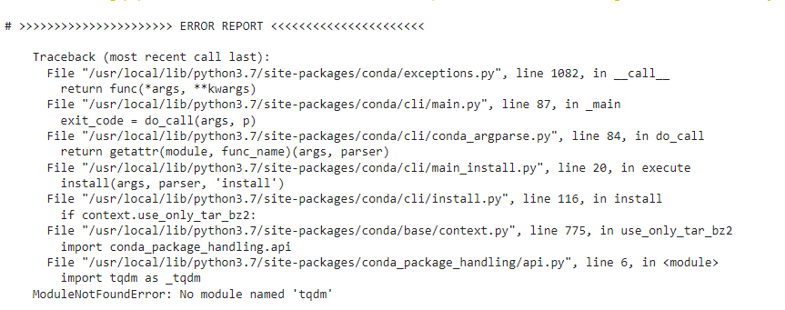 🐛 Bug: Model `eos4tcc` - Colab - No module named tqdm · Issue #389 · ersilia-os/ersilia · GitHub
