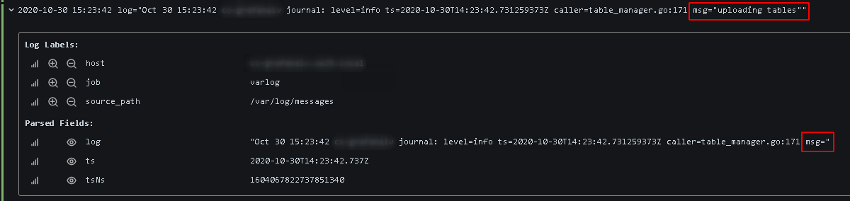 logs from fluentd-loki output are cut of · Issue #2857 · grafana/loki · GitHub
