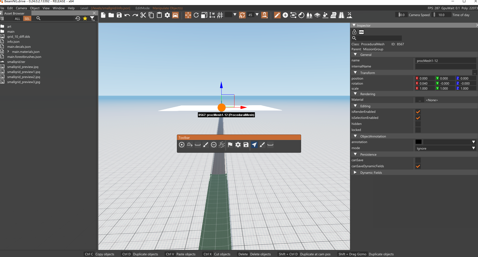 How to use the data of "track editor" to build track in beamngpy ...