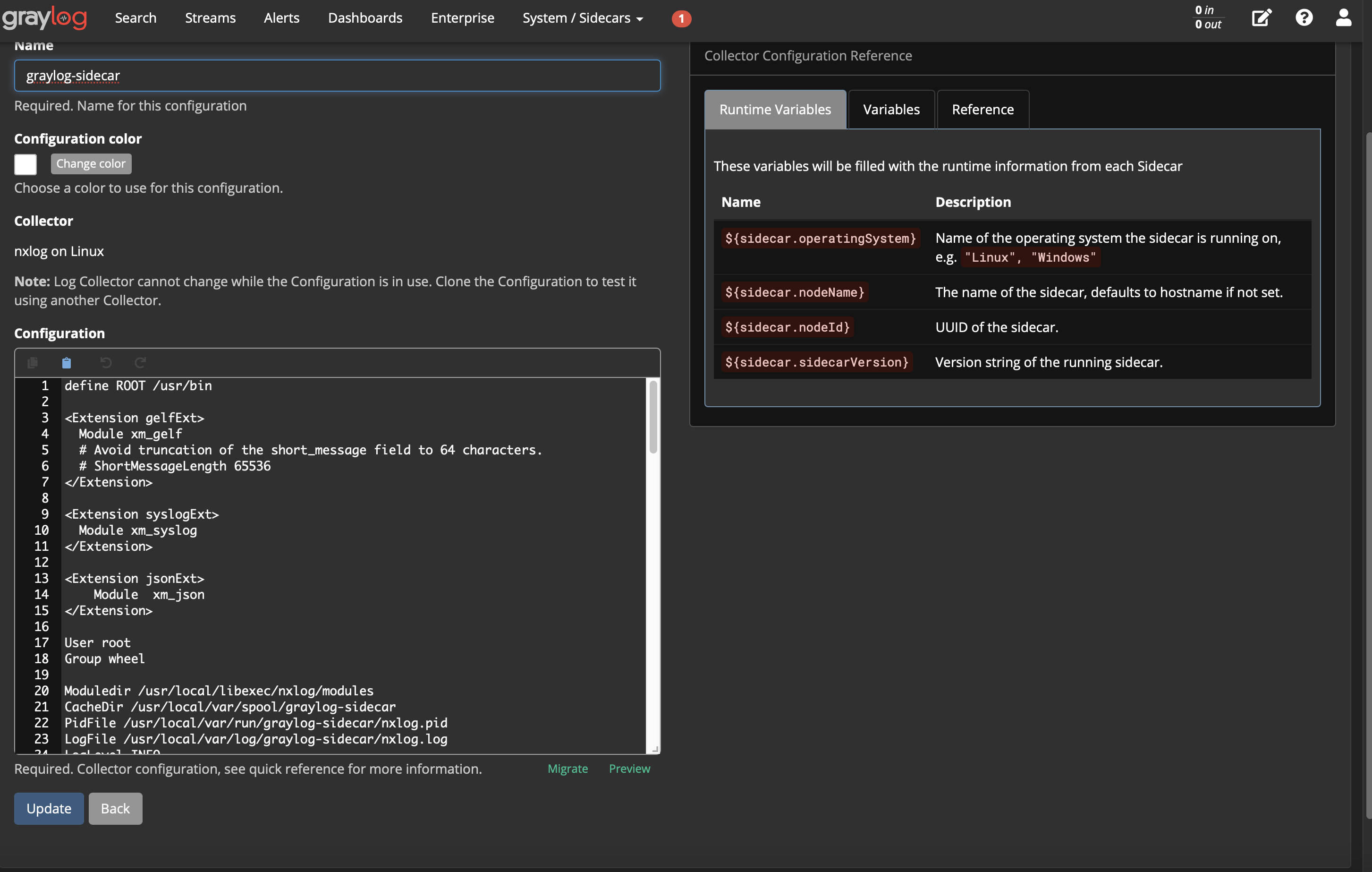 Sidecar cannot be configured for Darwin · Issue #377 · Graylog2/collector-sidecar · GitHub