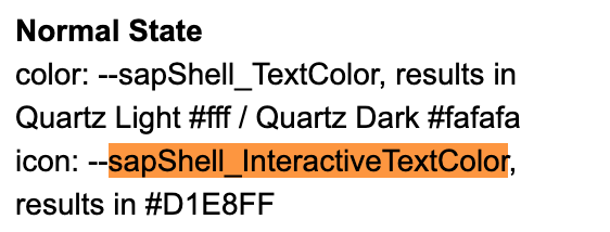 Visual inconsistency: Shellbar Icon color · Issue #1288 · SAP/fundamental-styles · GitHub